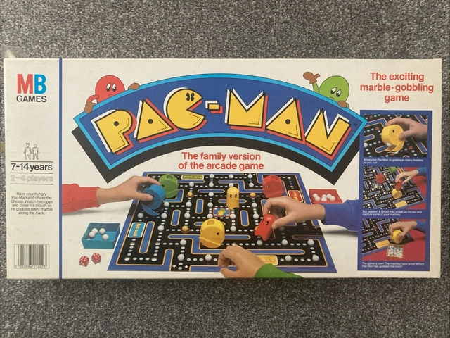 VINTAGE MB GAMES Pac Man Board Game 1982 £16.32 - PicClick UK