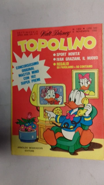 TOPOLINO N. 1256, punti presenti, 1979. EUR 3,00 - PicClick IT