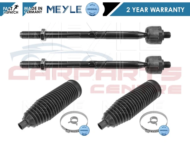 FOR VOLVO C30 C70 V50 S40 Inner 2 Steering Tie Rod Rack Ends 2 Boot ...