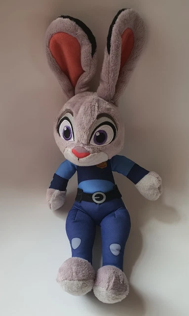DISNEY ZOOTROPOLIS TALKING Officer Judy Hopps Rabbit Plush Toy 14" £12. ...