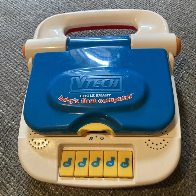 VINTAGE VTECH LITTLE Smart Baby's First Computer Educational Musical ...