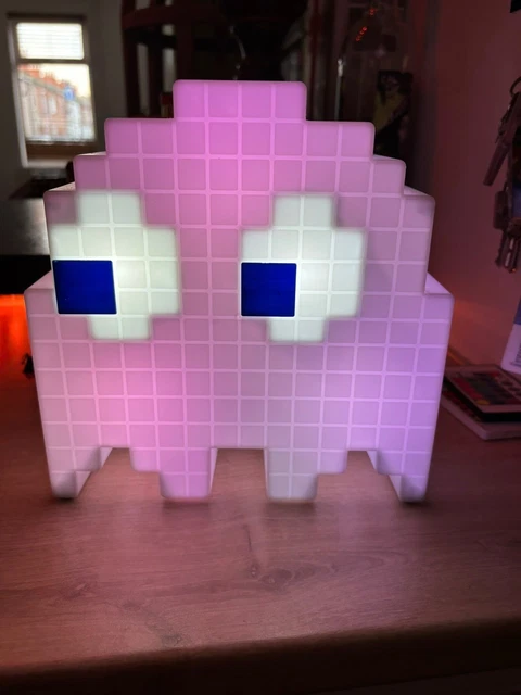 PAC MAN GHOST Light Colour Changing Interacting Sound Nightlight Mood ...