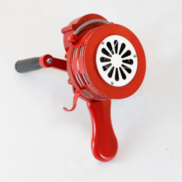 HAND-CRANK OPERATED EMERGENCY Alarm Siren Manual Alarm Loud LK-100 ...