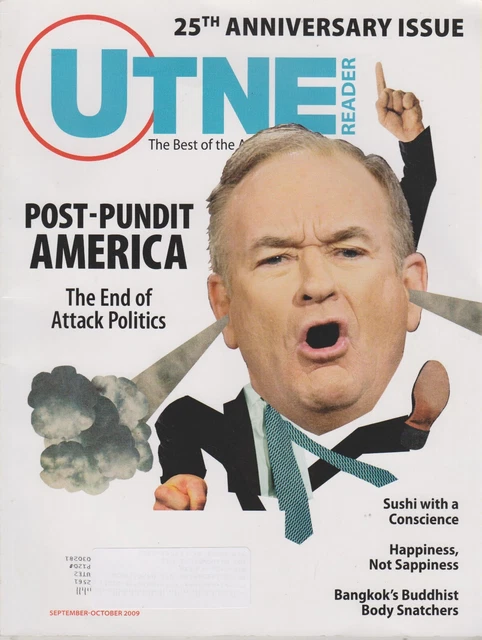 UTNE READER SEPTEMBER October 2009 Post-Pundit America 25th Anniversary ...
