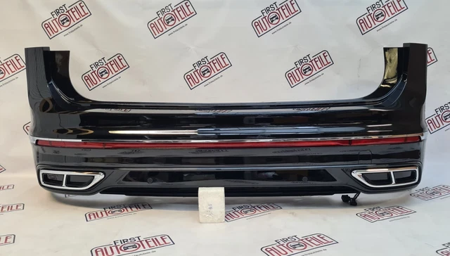 ORIGINAL VW TIGUAN AX1 R-Line facelift bumper rear bumper deepblack £ ...