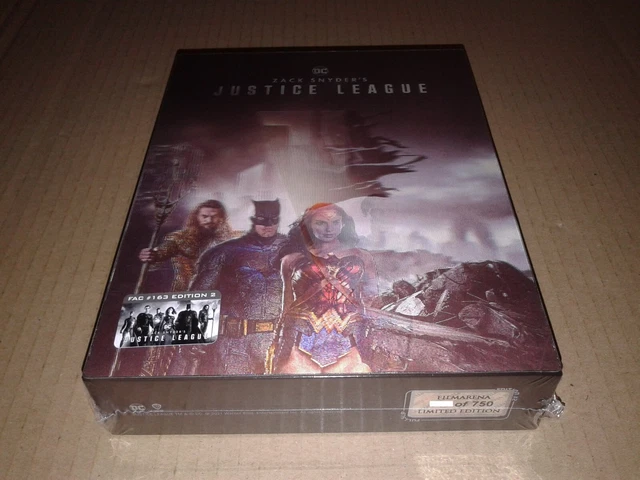 ZACK SNYDER'S JUSTICE League Steelbook Lenticular FullSlip E2 Filmarena ...