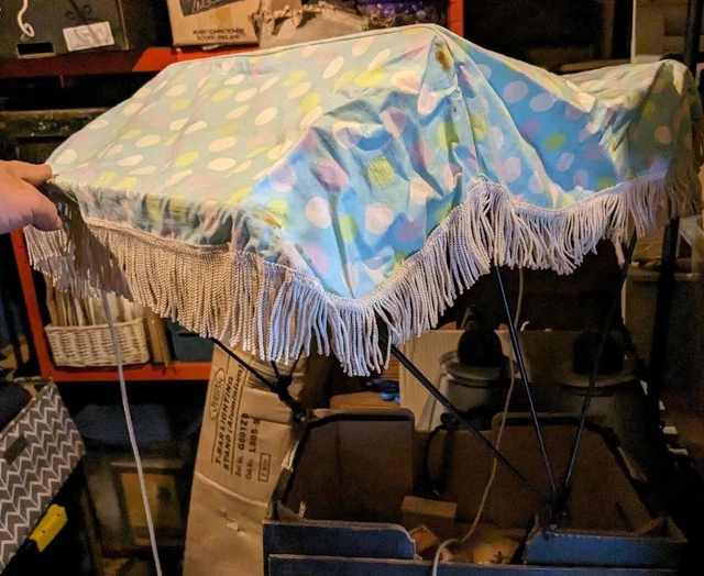 VINTAGE SUN CANOPY For Silvercross Coachbuilt Pram £28.00 - PicClick UK