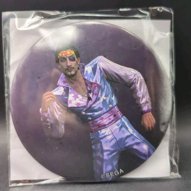 RYU GA GOTOKU Goro Majima Birthday Kuji Can Badge Yakuza Like a Dragon ...