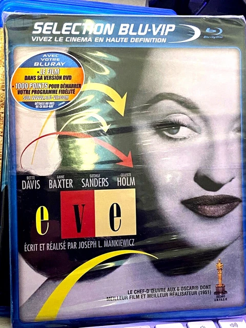 BLU RAY NEUF EVE Bette Davis Anne Baxter George Sanders J L Mankiewicz NEW ! EUR 18,00 - PicClick FR
