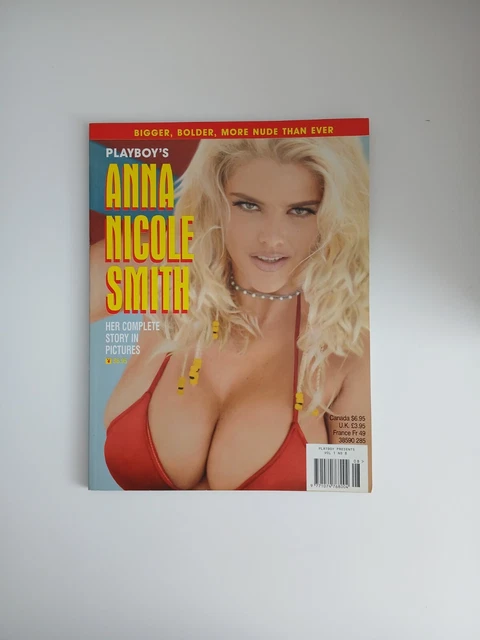 VINTAGE PLAYBOY'S ANNA Nicole Smith 1995 Magazine Her Complete Story In Pics £30.00 - PicClick UK