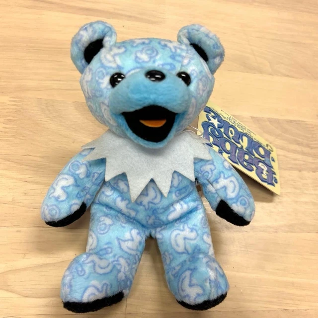 GRATEFUL DEAD BEAR Baby Blue Stuffed £35.45 - PicClick UK