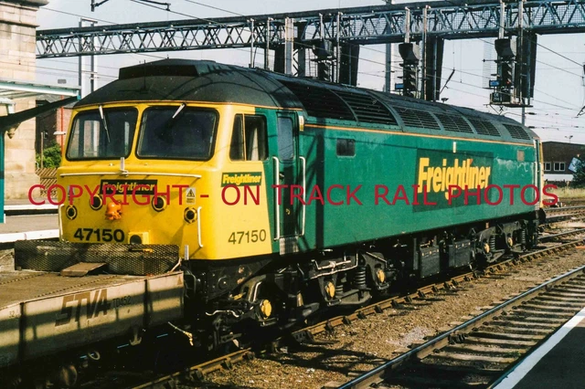 UK RAILWAY PHOTOGRAPH Of Class 47 47150. Rm47-260 £1.70 - PicClick UK