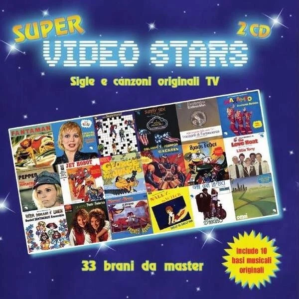 CD SUPER VIDEO Stars sigle TV robot cartoni telefilm varietà Stefania ...