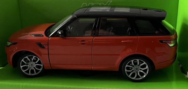 RANGE ROVER SPORT in orange (chilli red), 1:24 scale car model from ...