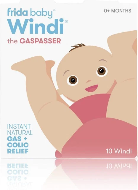 FRIDA BABY WINDI Gas and Colic Relief Tubes for Babies - White, 10 ...