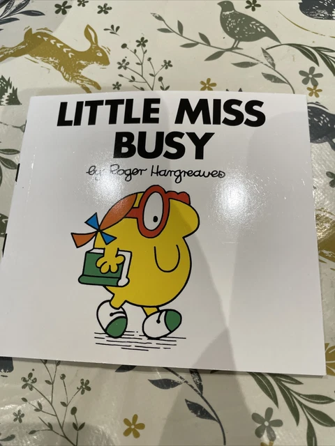 MR MEN, Little Miss Busy Roger Hargreaves Book EUR 1,18 - PicClick IT