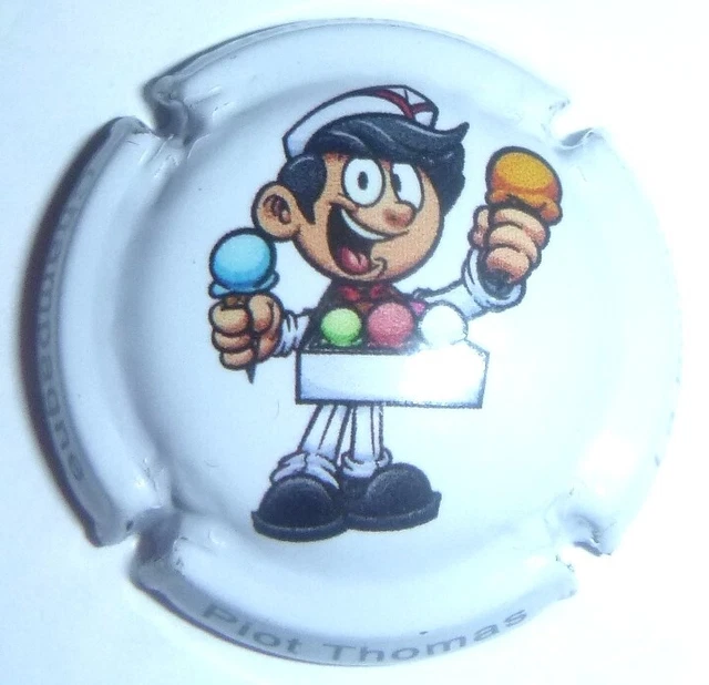 CAPSULE DE CHAMPAGNE: Piot Thomas , La Bouche Le Glacier , n°8d EUR 2 ...