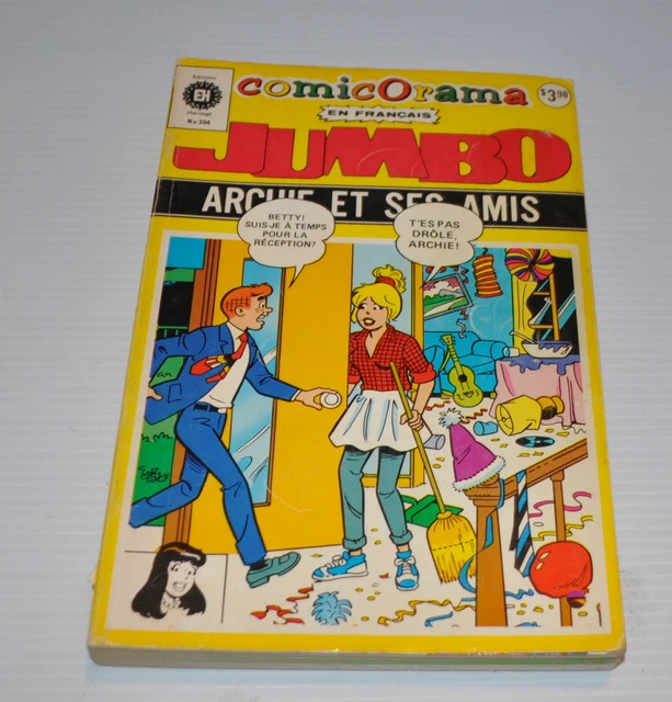 ARCHIE ET SES AMIS Comicorama 10 issue Comic Book HERITAGE 1980s French ...