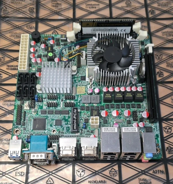 MOTHERBOARD MINI PC, 4 X HDMI, AMI-Aptio DT 2006 RP 31 AMD R-464L APU ...