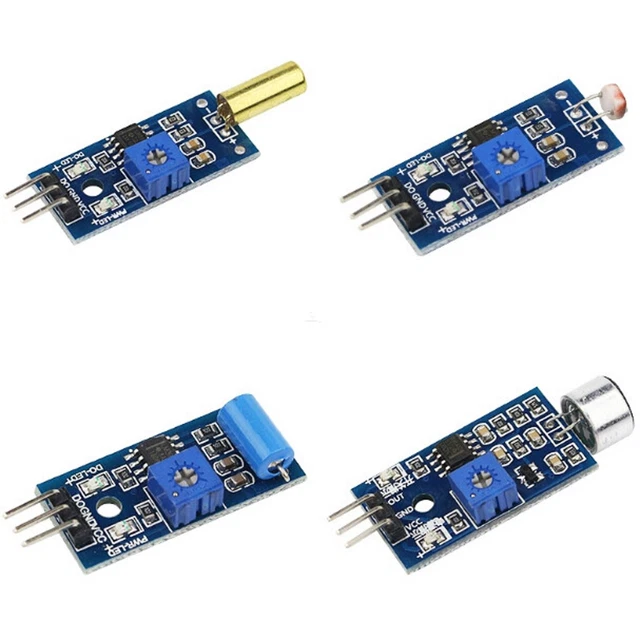 16 KINDS HC-SR04 Ultrasonic Sensor Module Kit For Raspberry Pi 3/Pi 2 ...