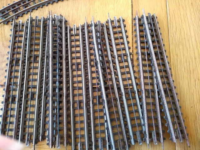 TRIX RAILWAY TTR 3 Rail Track a job lot of straight & curved + 1 power ...