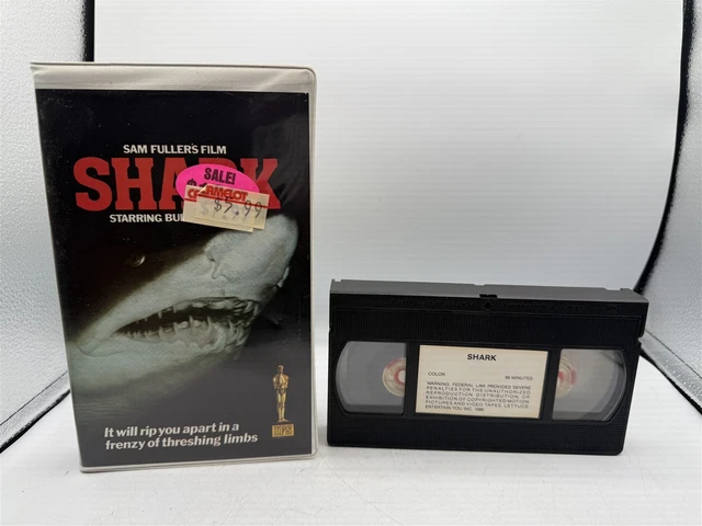 SAMUEL FULLER'S SHARK / Burt Reynolds Vhs Tape In Clamshell £13.48 ...