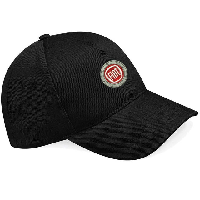 FIAT AUTO LOGO besticktes Baseballcap Baseballkappe Cap -K228 -SW EUR ...