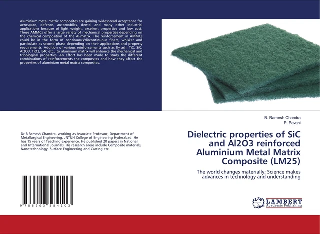Dielectric Properties Of Sic And Al2o3 Reinforced Aluminium Metal Matrix Eur 37 79 Picclick De