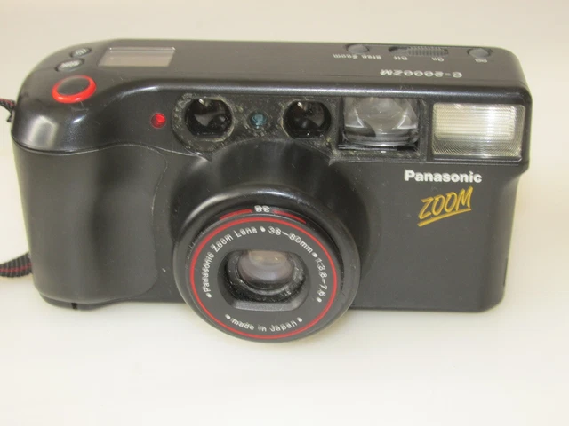 PANASONIC ZOOM C-2000ZM 35mm Compact Film Camera - Fully Working £8.99 ...