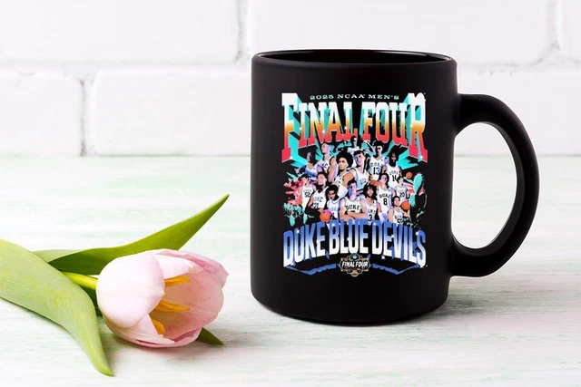 DUKE BLUE DEVILS Basketball 2025 NCAA Men’s Final Four Team Coffee Mug ...