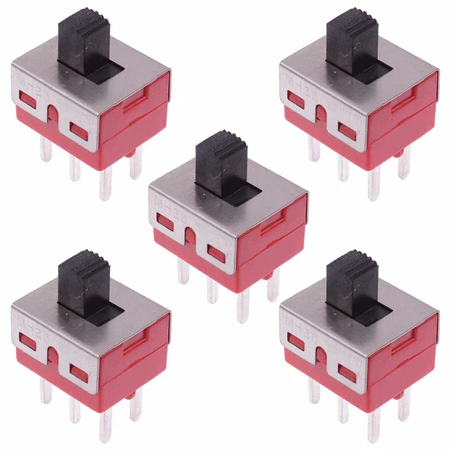 5 X ON-ON Mini PCB Slide Interrupteur Spdt 5A EUR 16,79 - PicClick FR