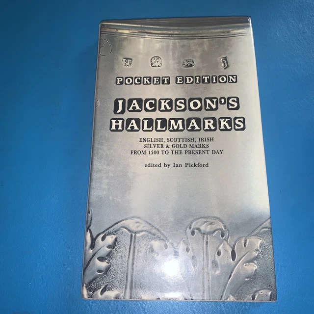 JACKSON'S HALLMARKS: ENGLISH, Scottish, Irish Silver and Gold M £3.93 ...
