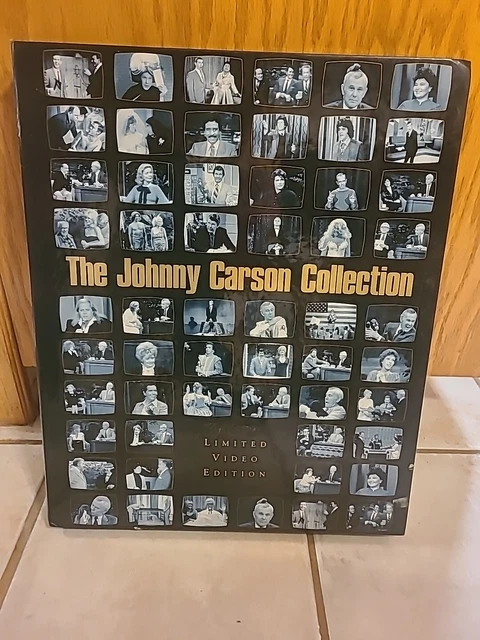 NEW/SEALED THE JOHNNY CARSON Collection VHS Limited Edition Autographed ...
