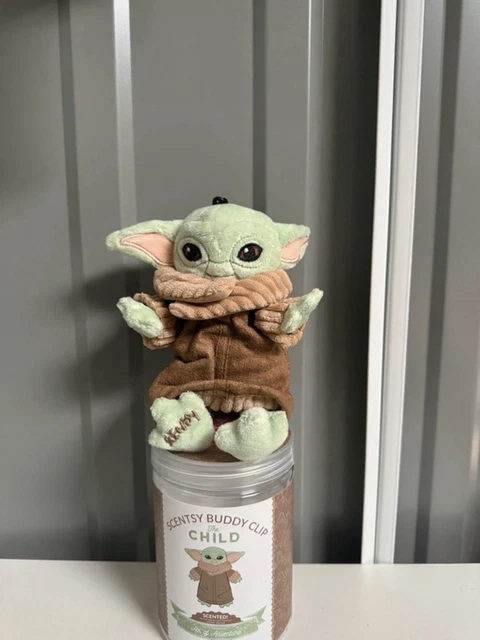 BNIB SCENTSY BUDDY Clip Star Wars GROGU (The Child) Mandalorian Scented ...