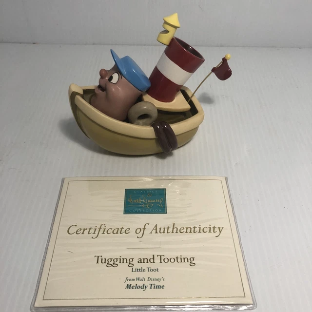 WDCC & TUGGING And Tooting" Little Toot From Disney's Melody Time Mint ...