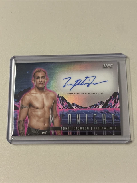 2024 TOPPS MIDNIGHT UFC Tony Ferguson Horizon Firma Auto EUR 0,91 ...