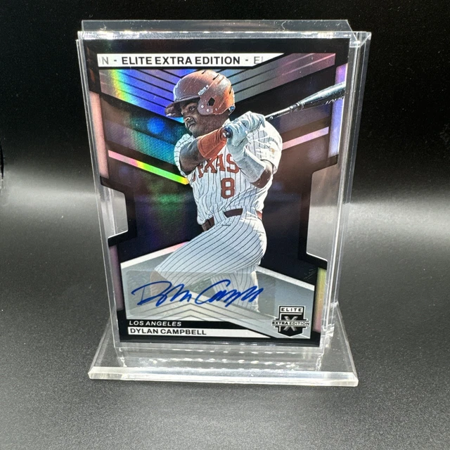 AUTOGRAPHE DYLAN CAMPBELL 2023 Elite Extra Edition Auto Die-Cut 348/399 ...