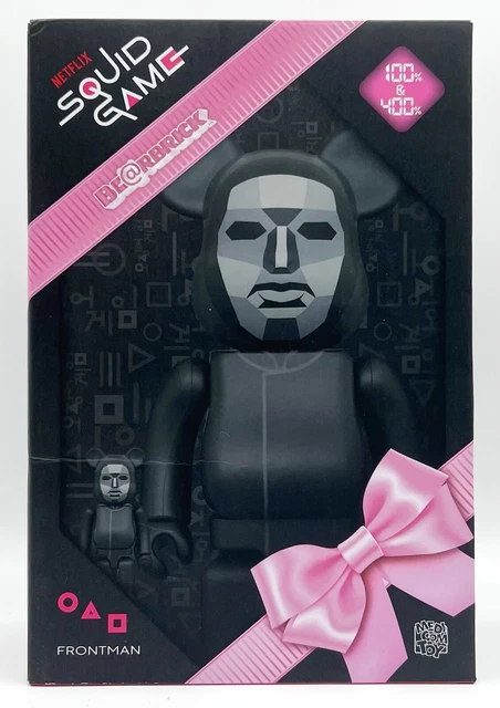 BEAR BRICK BE@RBRICK SQUID GAME FRONTMAN 100% & 400% Medicom Toy - New ...
