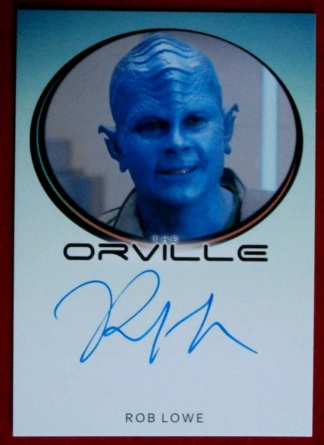 THE ORVILLE - ROB LOWE - Darulio - Hand Signed Autograph Card - 2018 £ ...