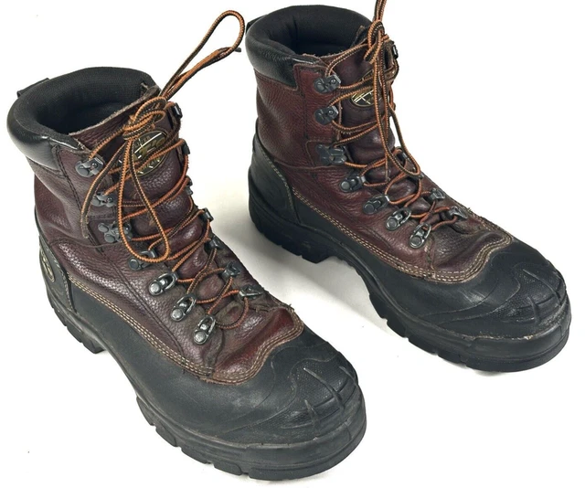 OLIVER AT'S ALL Terrain Leather Work Boots Men's 9 US Steel Toe Cap ...