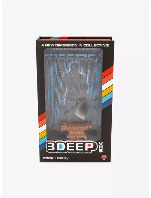 FRIDAY THE 13TH Part III 3Deep VHS Sculpture Jason Voorhees $24.99 ...