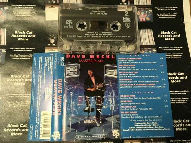 MASTER PLAN BY Dave Weckl (Cassette Aug-1990, GRP Records) EUR 12,09 ...