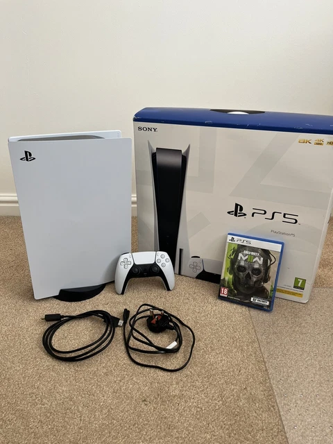 SONY PLAYSTATION 5 ps5 disc edition 825gb console & Call Of Duty Modern ...