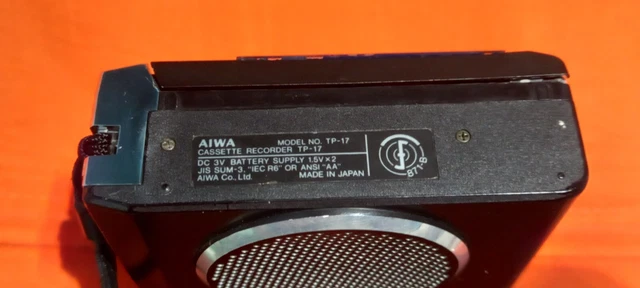 WALKMAN AIWA TP-17 grabador (1985) funcionando EUR 29,00 - PicClick FR