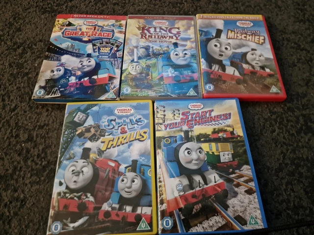 THOMAS THE TANK Engine & Friends Dvd Bundle X5 EUR 14,40 - PicClick DE