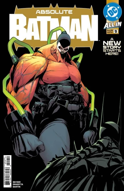 ABSOLUTE BATMAN #9 (2025) 2nd Print Dragotta Cover £6.95 - PicClick UK