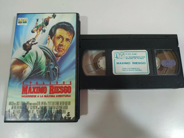 MAXIMO RISQUE SYLVESTER Stallone - VHS Cinta Espagnole - 2T EUR 21,90 - PicClick FR