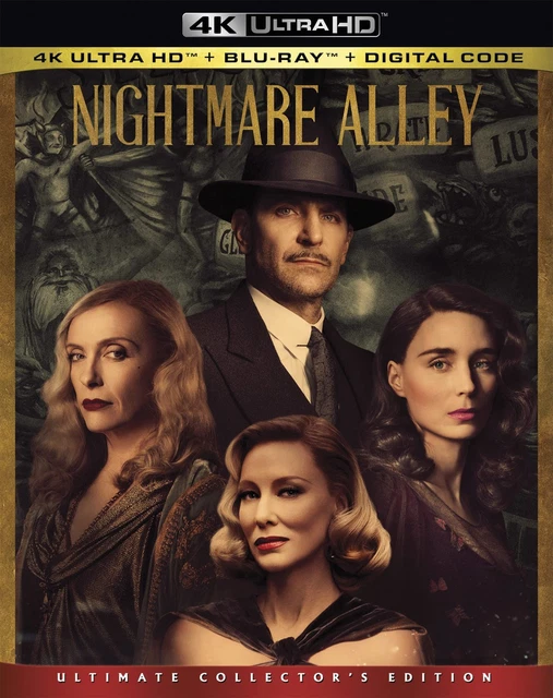 NIGHTMARE ALLEY (FEATURE) (4K UHD Blu-ray) Guillermo Del Toro (US ...