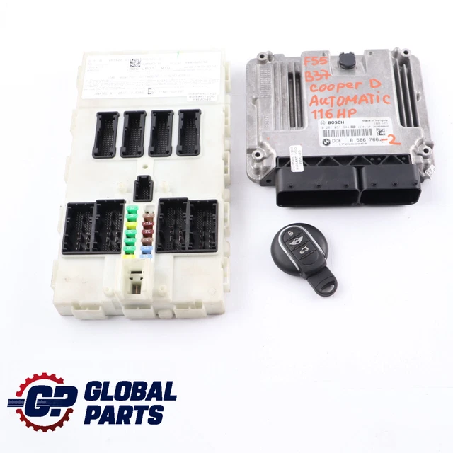 MINI COOPER D F55 F56 B37 Diesel Engine ECU Kit DDE 8586766 BDC Key ...