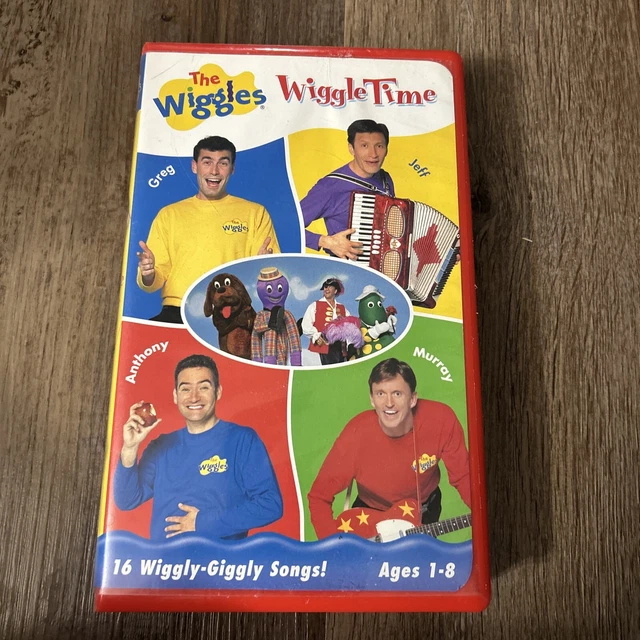 WIGGLES, THE: WIGGLE Time VHS Tape 1999 16 Songs Children Video ...
